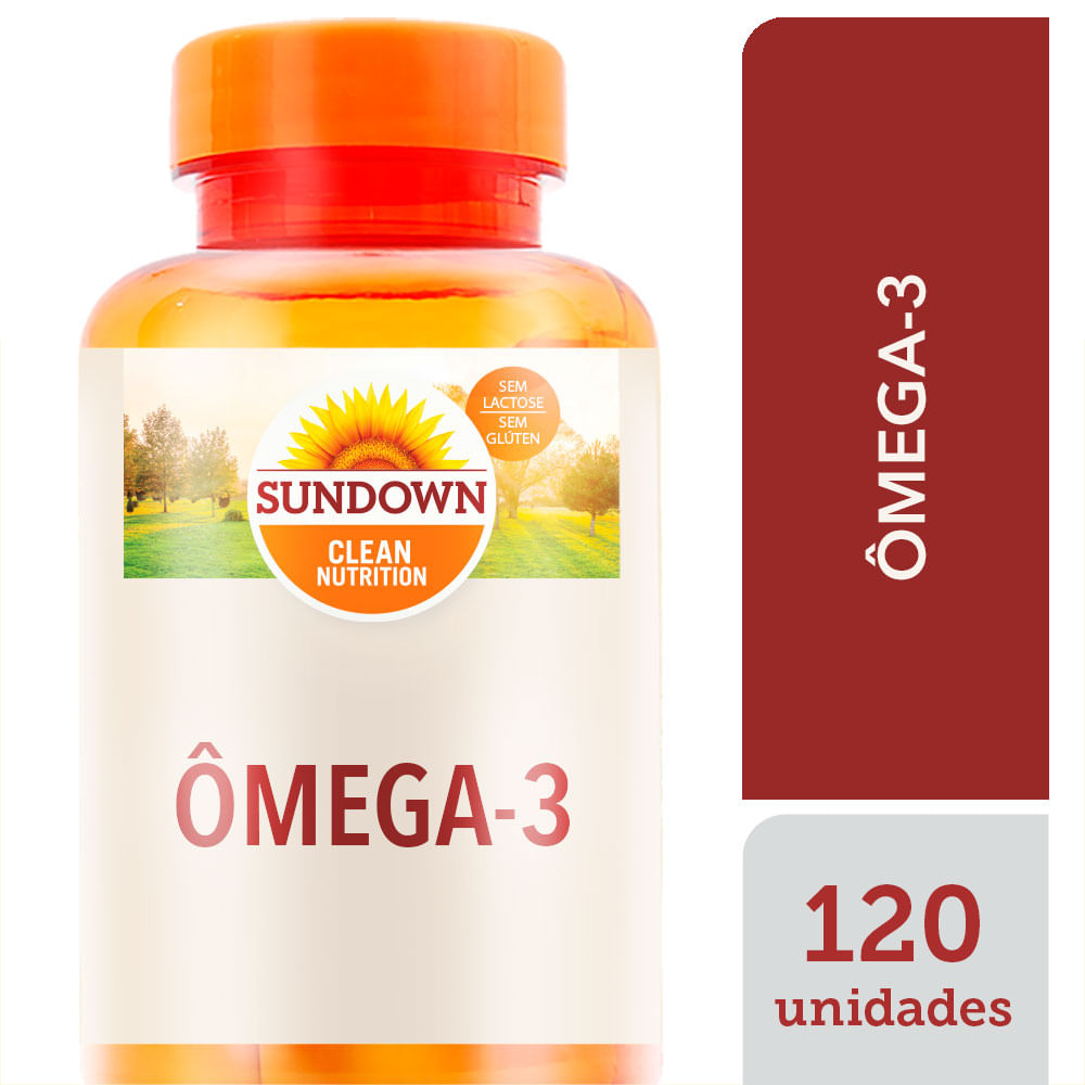 Ômega 3 Fish Oil 1000mg 120 Cápsulas Sundown - Drogaria Venancio