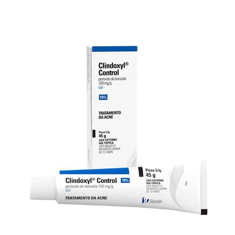 Gel Clindoxyl Control 10% Para Acne 45g - Drogaria Venancio