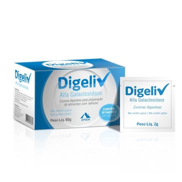 Digeliv Apsen 30 Sachês De 2g - drogariavenancio