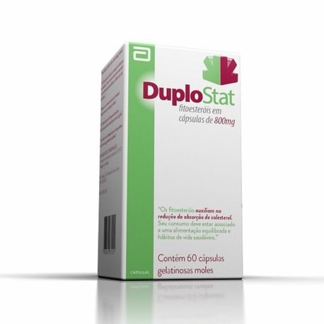 Duplostat 800mg Abbott 60 Cápsulas Gelatinosas Moles - Drogaria Venancio