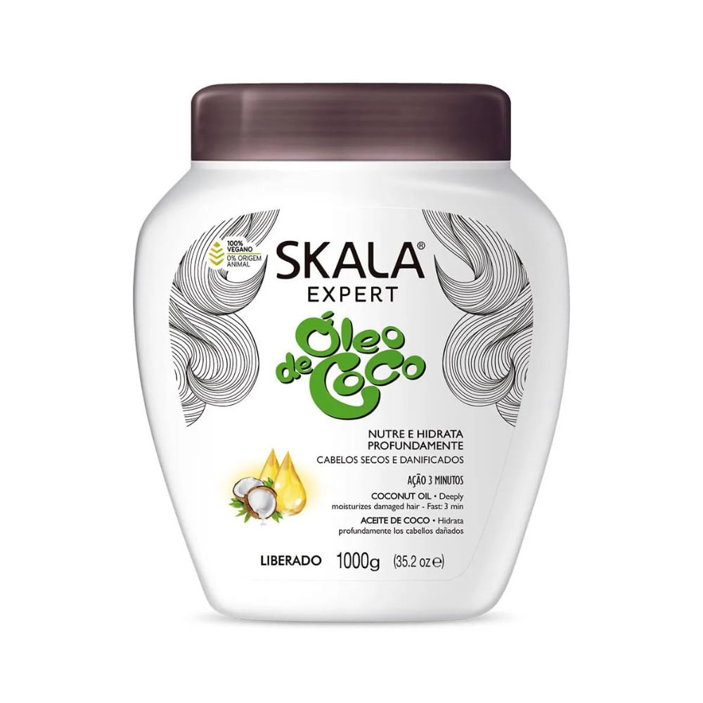 Creme Skala Óleo de côco 1kg - Drogaria Venancio