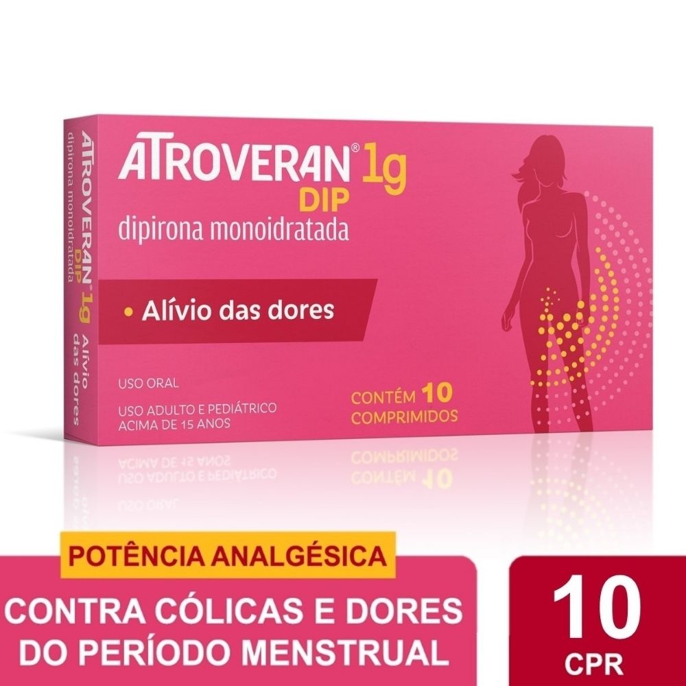 Atroveran Dip 1g 10 Comprimidos - Drogaria Venancio