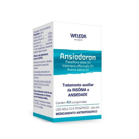 Ansiodoron 40 Comprimidos - Drogaria Venancio