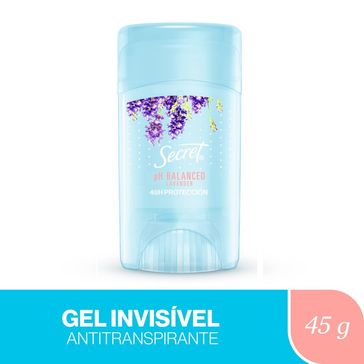 Desodorante Gel Antitranspirante Secret Ph Balanced Lavender 45g ...