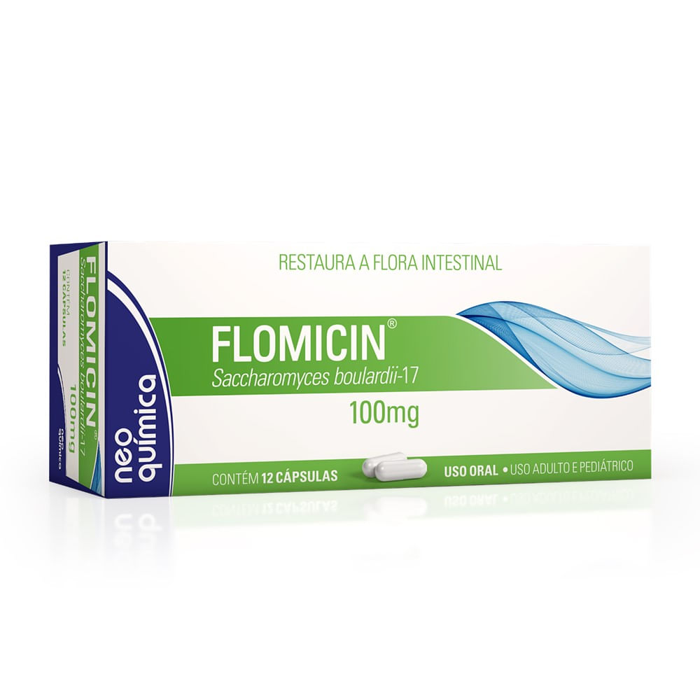 Flomicin 100mg Neo Química 12 Cápsulas - Drogaria Venancio