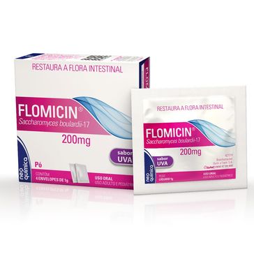 Flomicin Neo Química 4 Sachês - drogariavenancio
