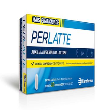 Perlatte 9.000 Fcc Eurofarma 10 Comprimidos - drogariavenancio